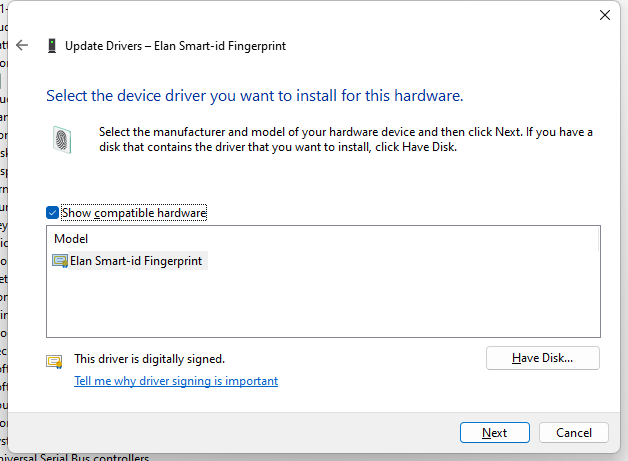 ELAN Fingerprint Driver for Windows 11 (Solution) – Arvind Gaba's ...